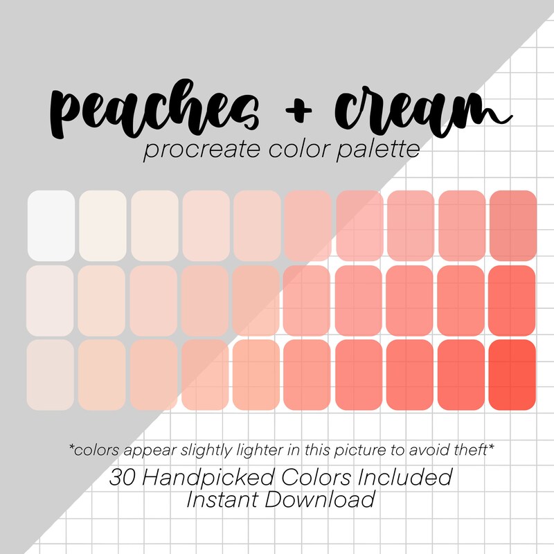 Pastel Peach Color - Etsy