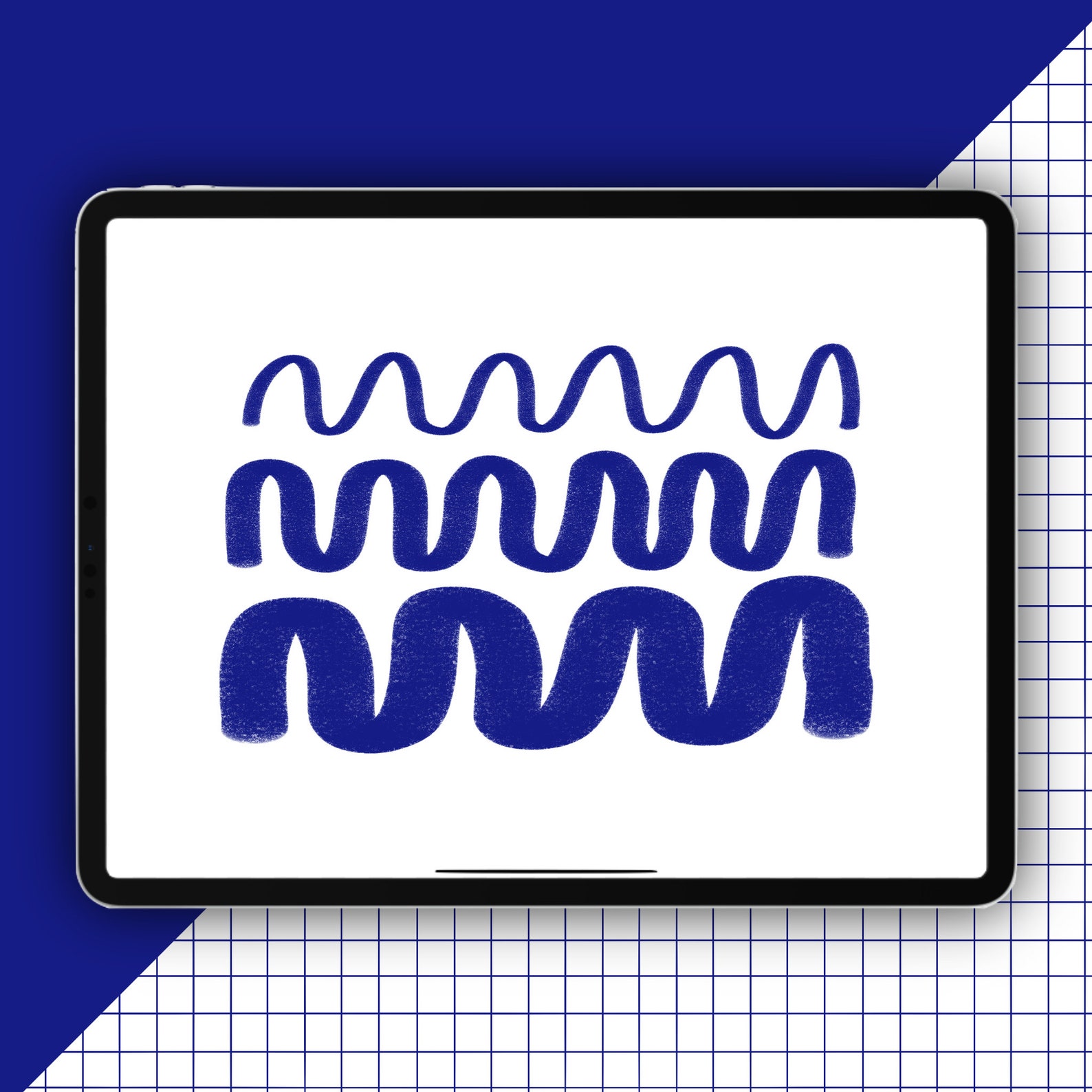 Twilight Textured Flat Procreate Brush | Digital | Texture | Brushes | Pad | Apple Pencil ...