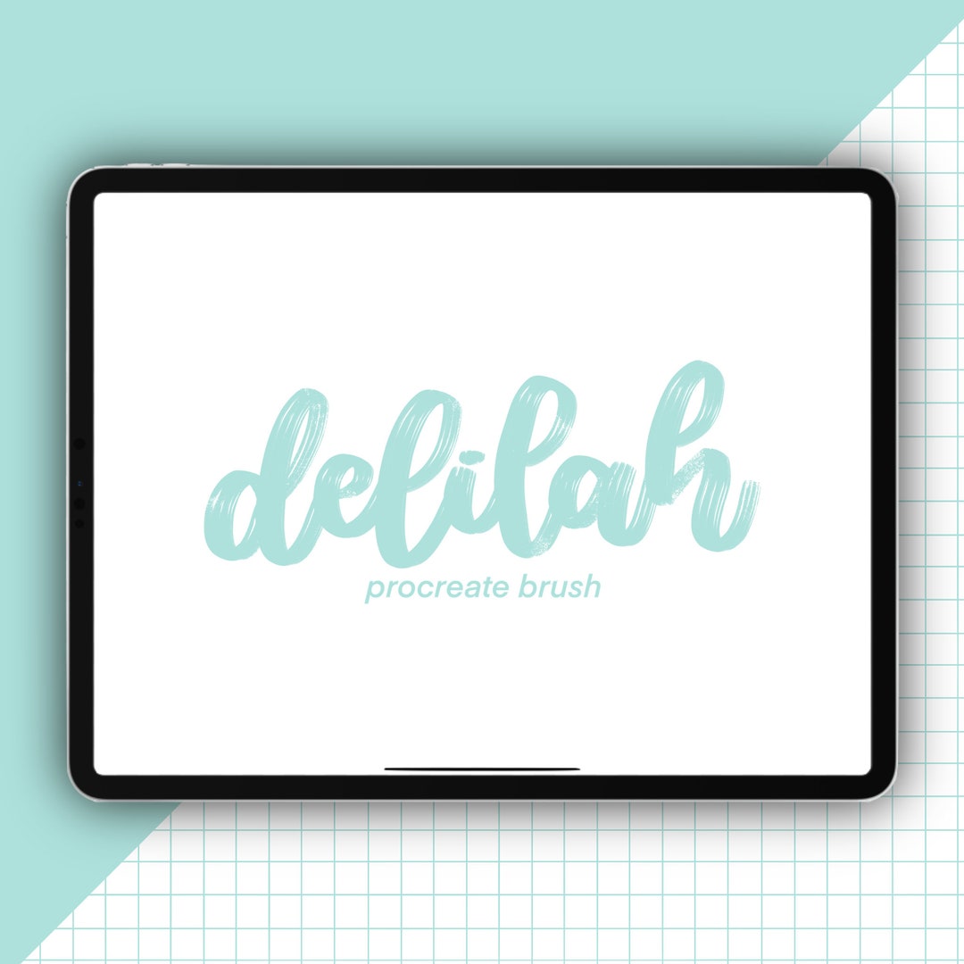 Delilah Dry Ink Textured Procreate Brush | Brushes | Streaky | Texture ...
