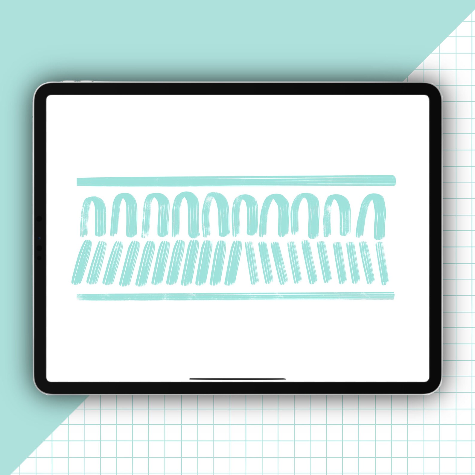 Delilah Dry Ink Textured Procreate Brush | Brushes | Streaky | Texture ...