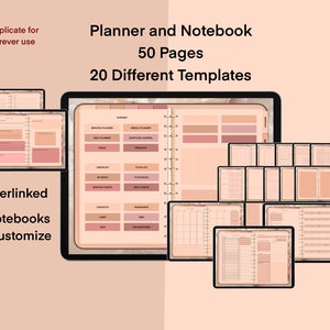 Digital Planner as Instant Download in Goodnotes and Notability With ...