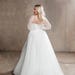 Fabulous Wedding Dress With Bow / Classic Organza Wedding Dress ...