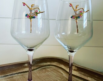 Dance Teacher Wine Glass. Dance Teacher Gift. Gift for Dance - Etsy