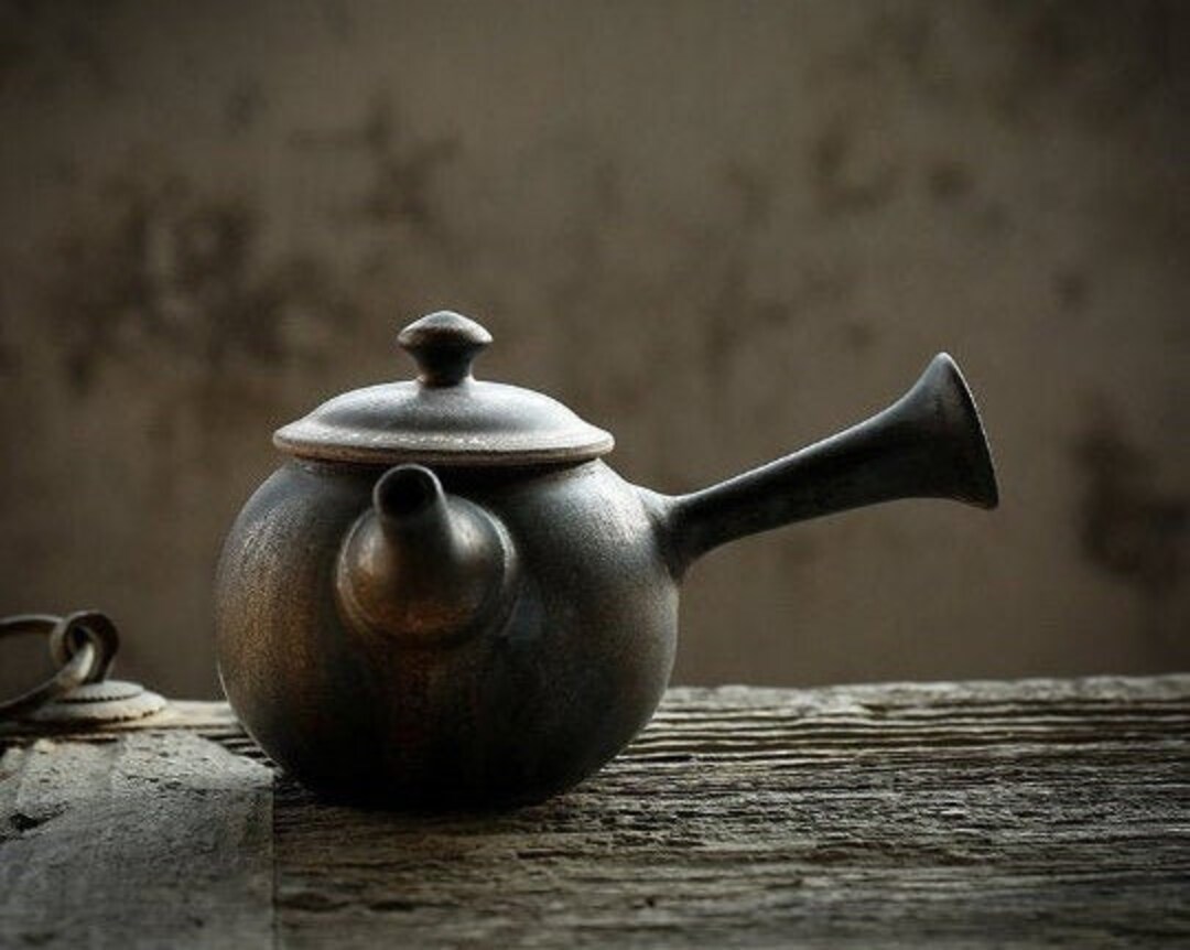 Ceramic Kyusu Teapot Traditional Kung Fu Tea Pot 200ml - Etsy