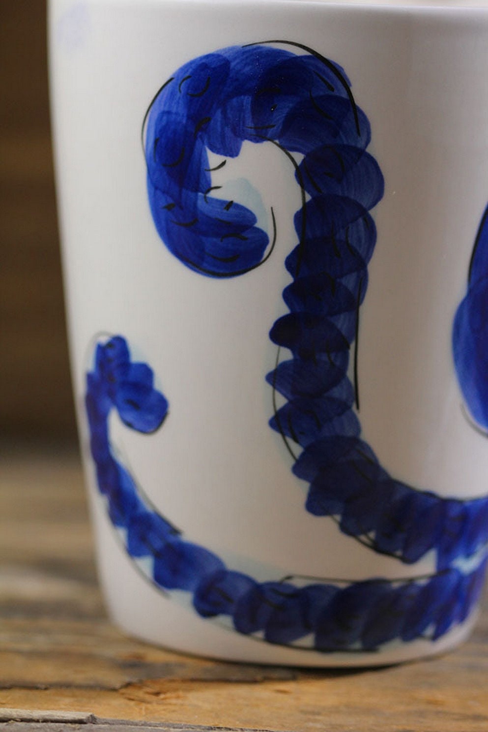 Octopus Mug Handmade Ceramic Coffee Mug Animal Mug Handmade - Etsy UK