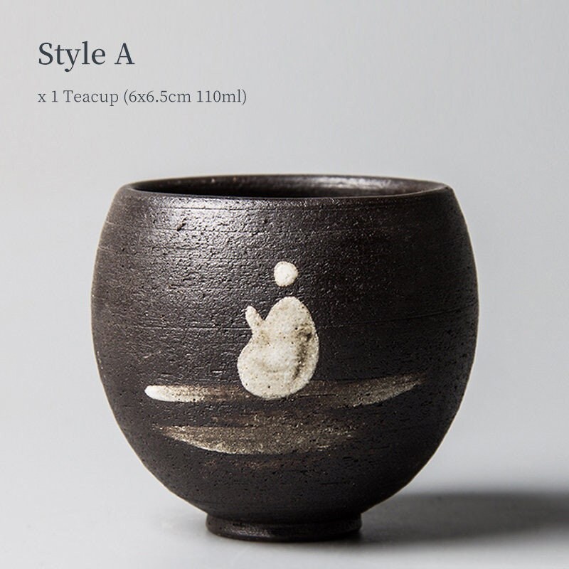 Ceramic Teacup Zen Pottery Kung Fu Cup 110 Ml - Etsy