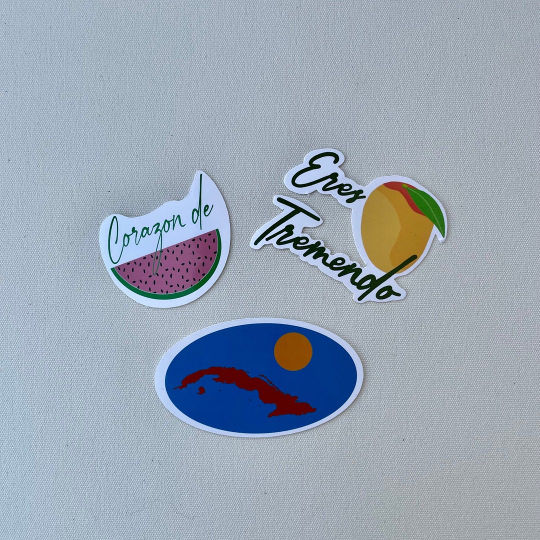 Cuban Culture Sticker Pack - Etsy