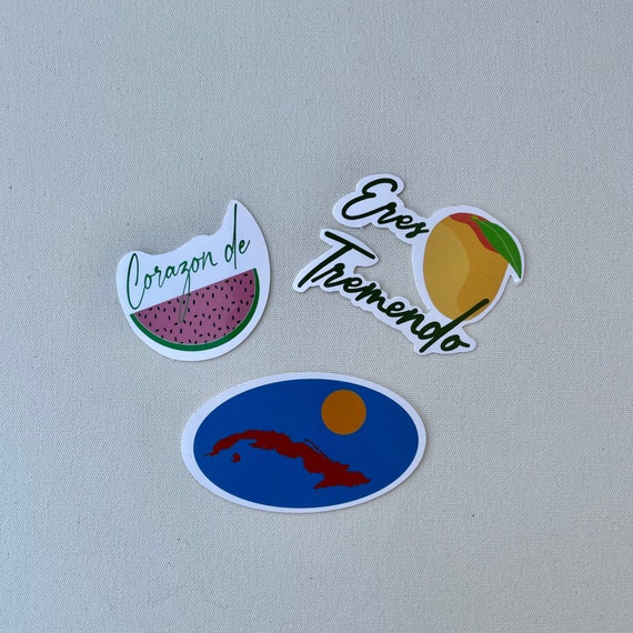 Cuban Culture Sticker Pack | Etsy