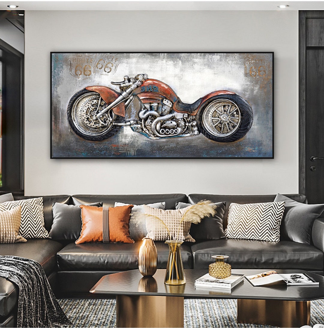 26215 Motorcycle Painting, Motorcycle Poster, Motorbike Posters ...