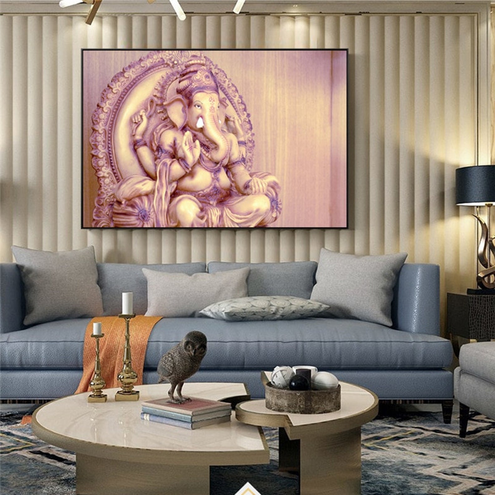 197 Ganesha Painting Ganesh Canvas Painting Ganesha Prints - Etsy