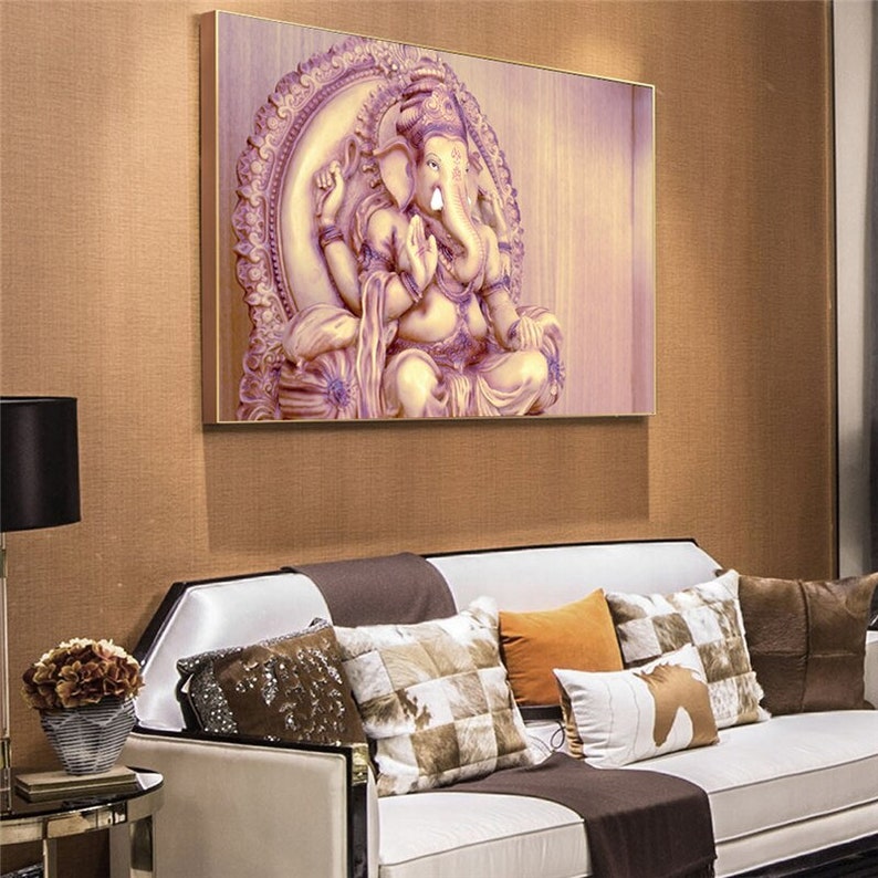 197 Ganesha Painting Ganesh Canvas Painting Ganesha Prints - Etsy
