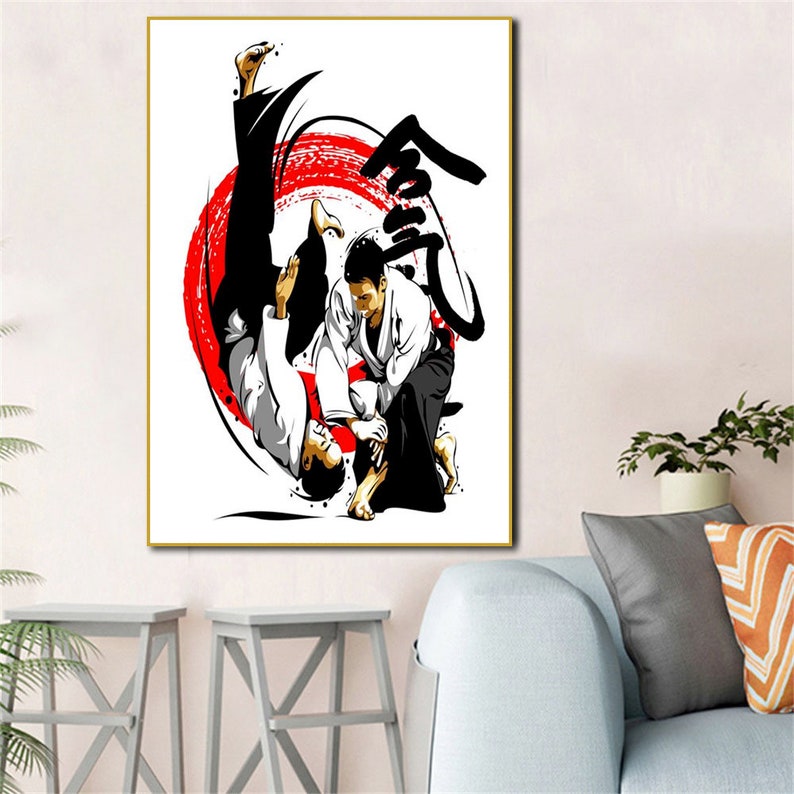 191 15 Judo Poster Judo Throw Poster Martial Art Artwork - Etsy