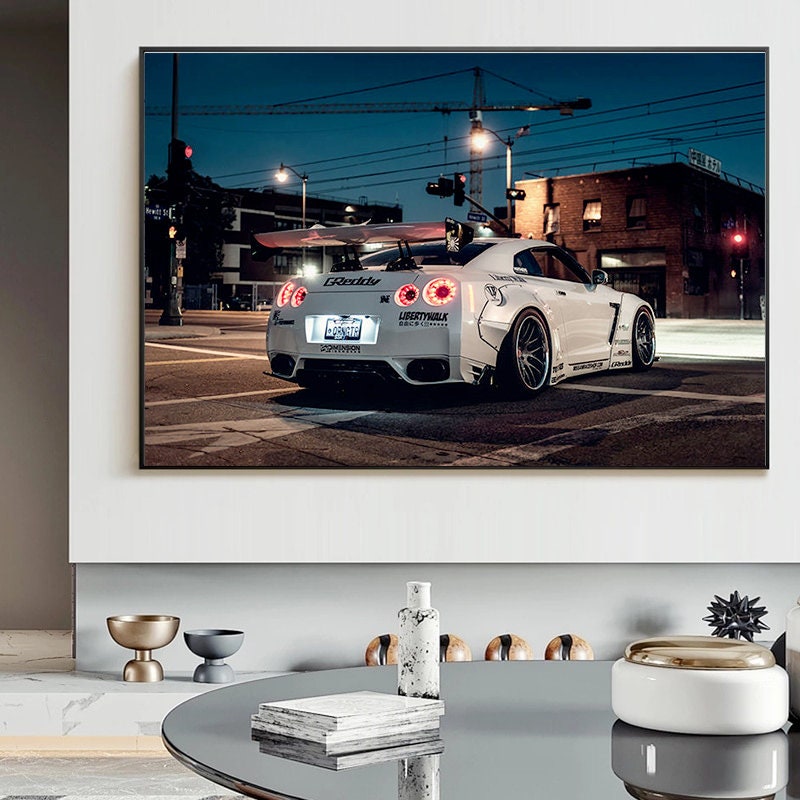 Nissan gtr r wall art - Etsy France