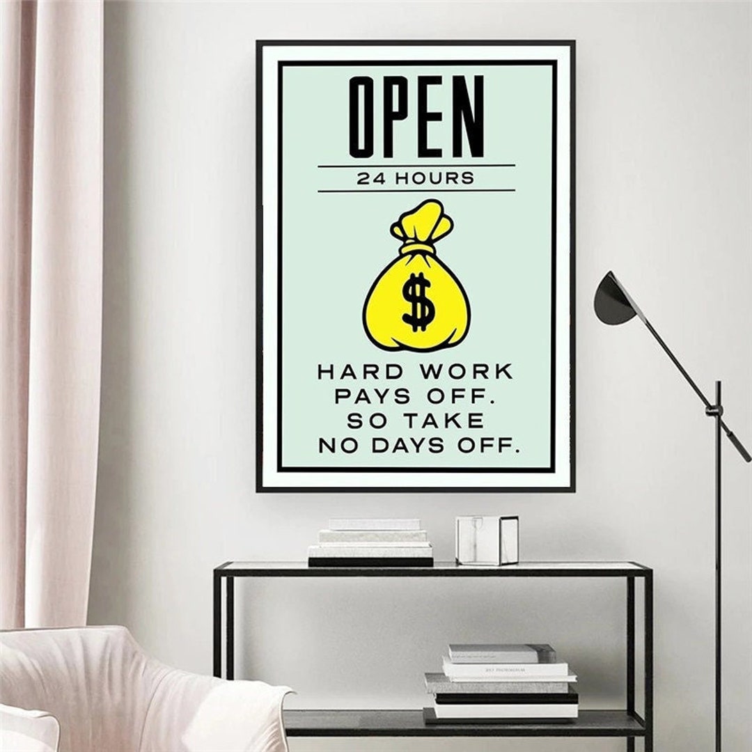 361 Alec Monopoly Posters, Motivational Prints, Success Definition ...