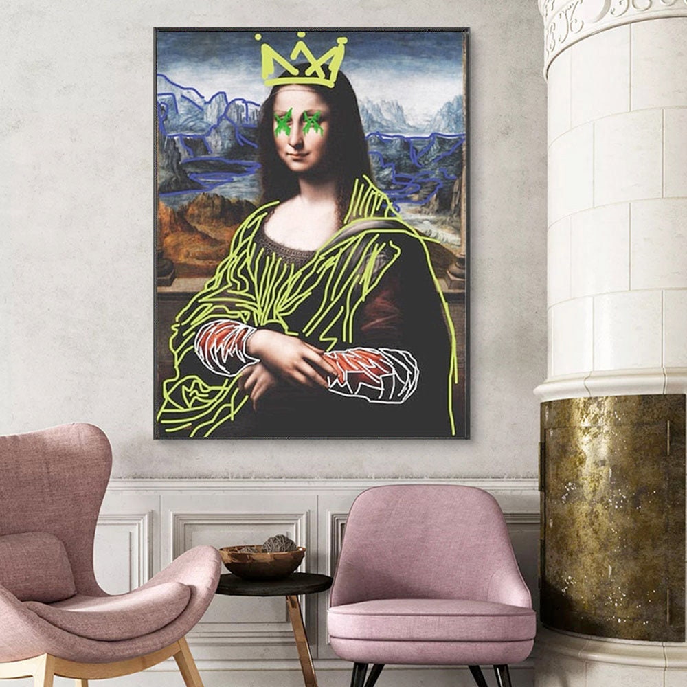 21 Mona Lisa Reproduction Print Da Vinci Print Da Vinci - Etsy