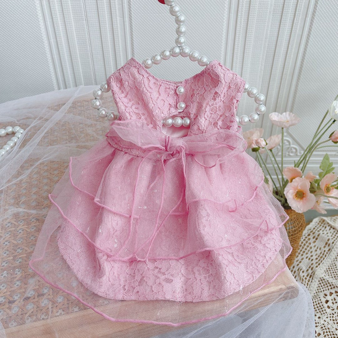 Dreamy Tulle Wedding Dress for Small Breeds Custom Teddy Bears and ...
