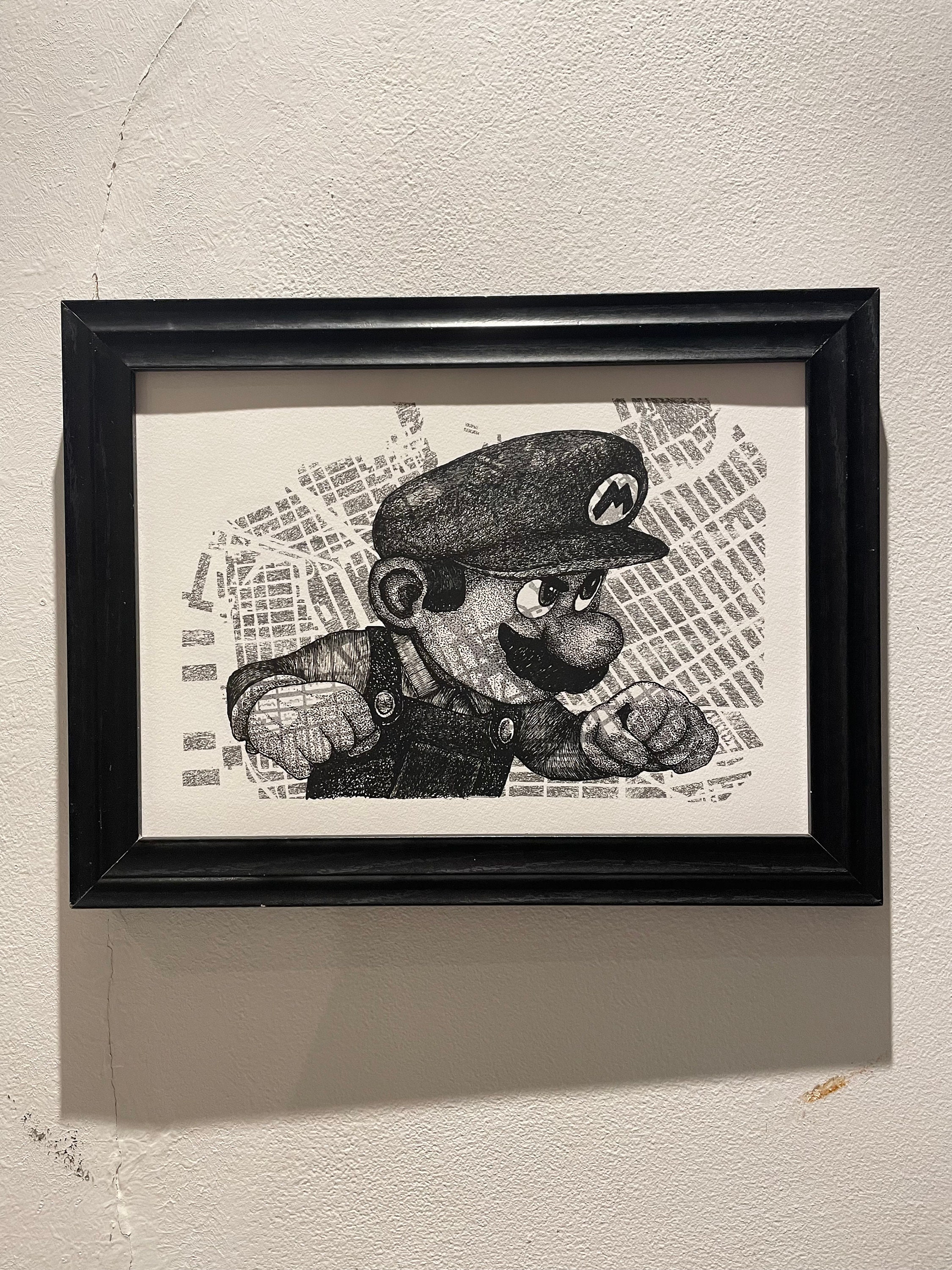 Super Mario Map - Etsy