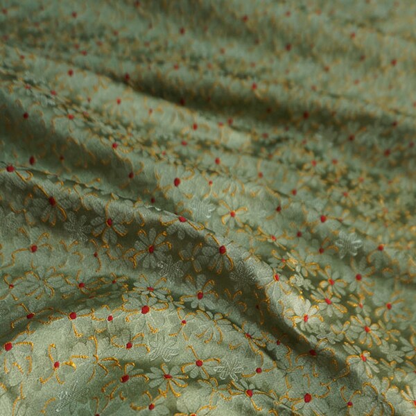 Embroidered Fabric - Etsy