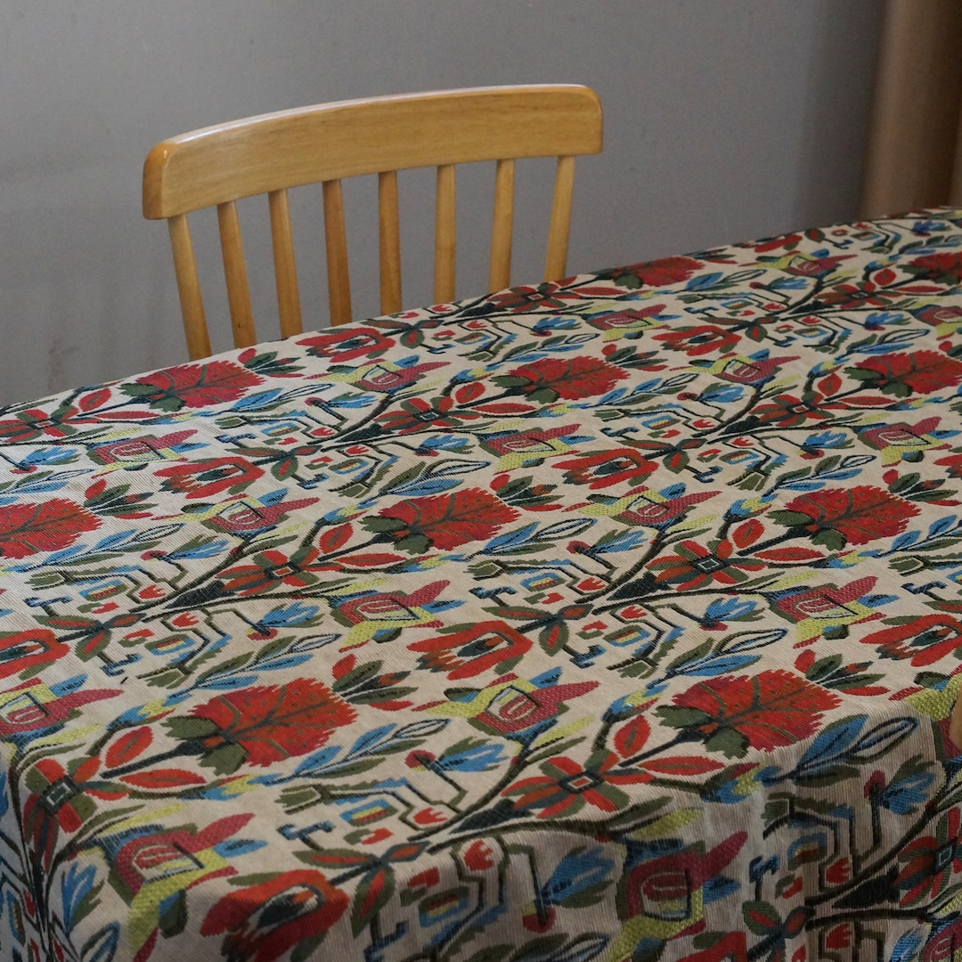 Boho Tassel Tablecloth,square Tablecloth,rectangular Tablecloth,villa ...