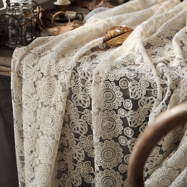 Lace Tablecloth - Etsy