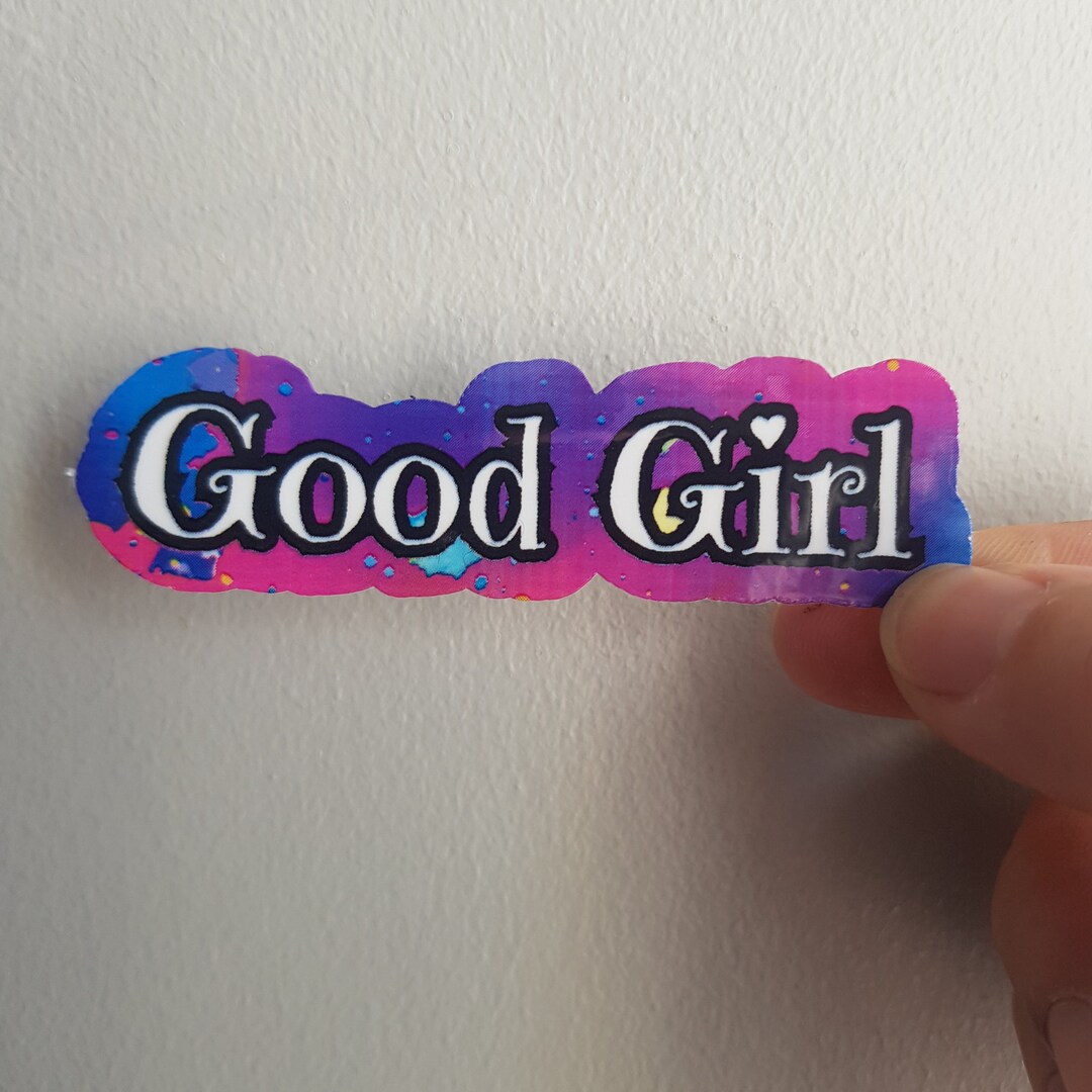 Good Girl Sticker Booktok Laptop Sticker Spicy Sticker - Etsy