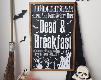 Spooky Room Sign - Etsy