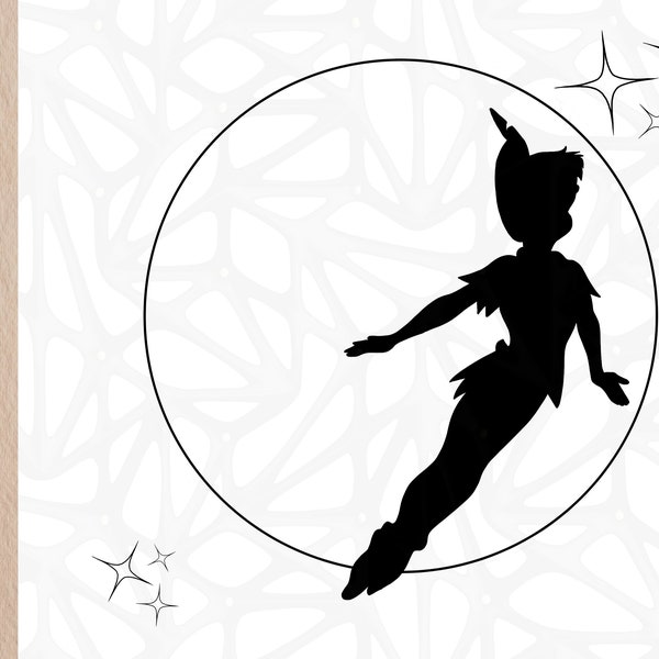 Peter Pan Svg - Etsy