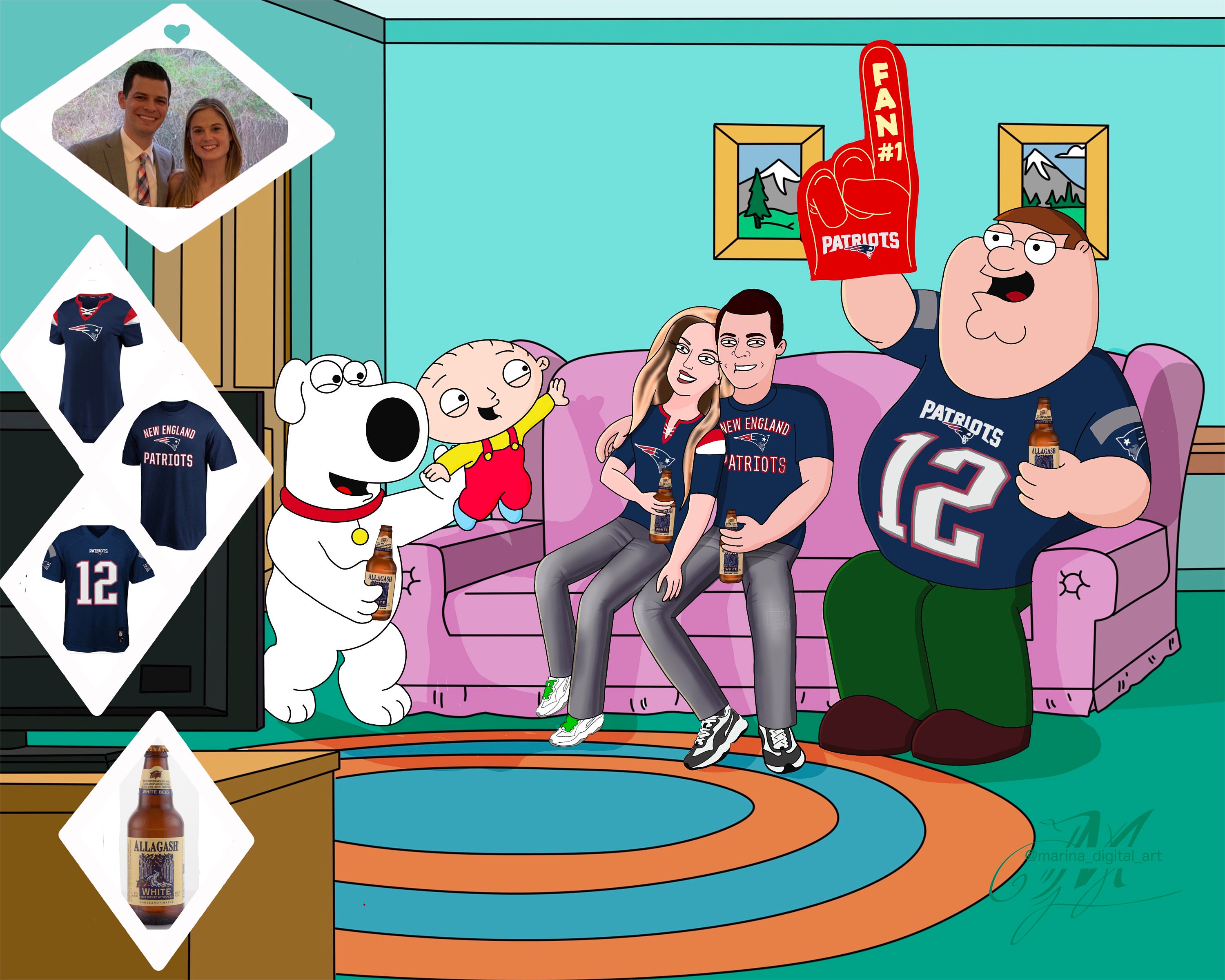Fantasy Football Cartoons