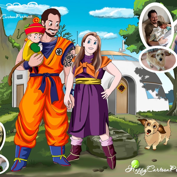 Dragon Ball Z Custom Photo - Etsy