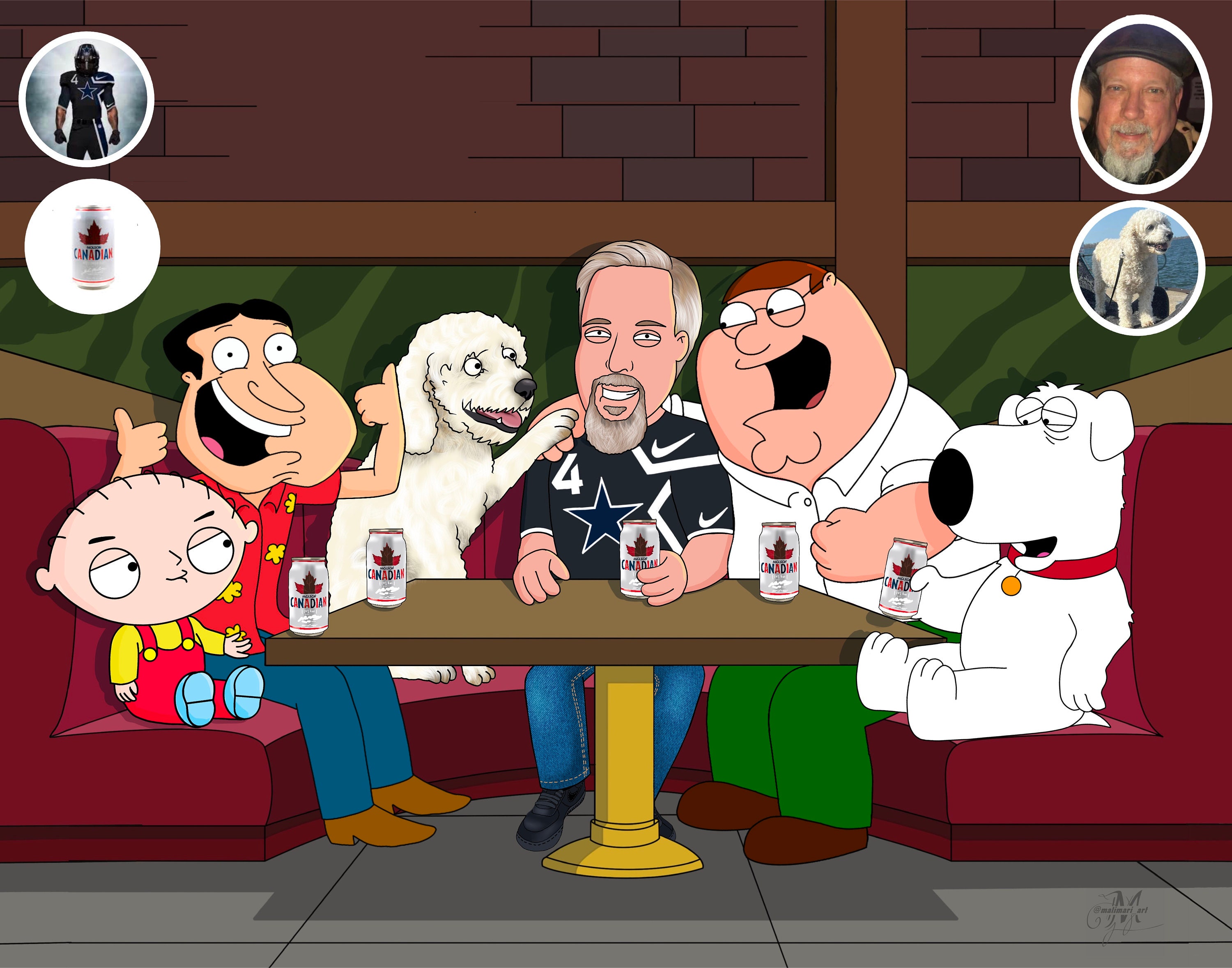 Individual Portrait |family Guy Custom Drawing | Family Portrait ...