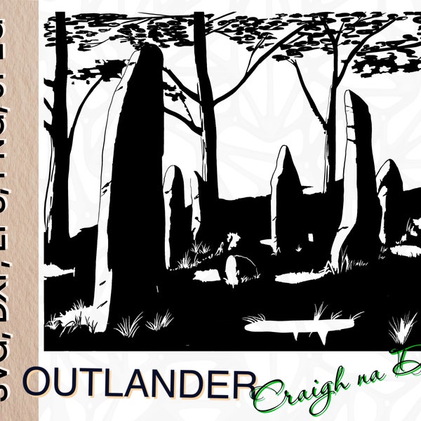 Outlander Stones Svg - Etsy Singapore