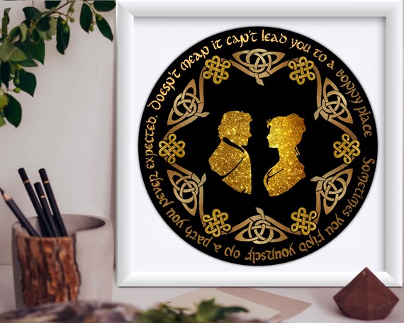 Outlander Gift Digital Files Instant Download outlander Art - Etsy