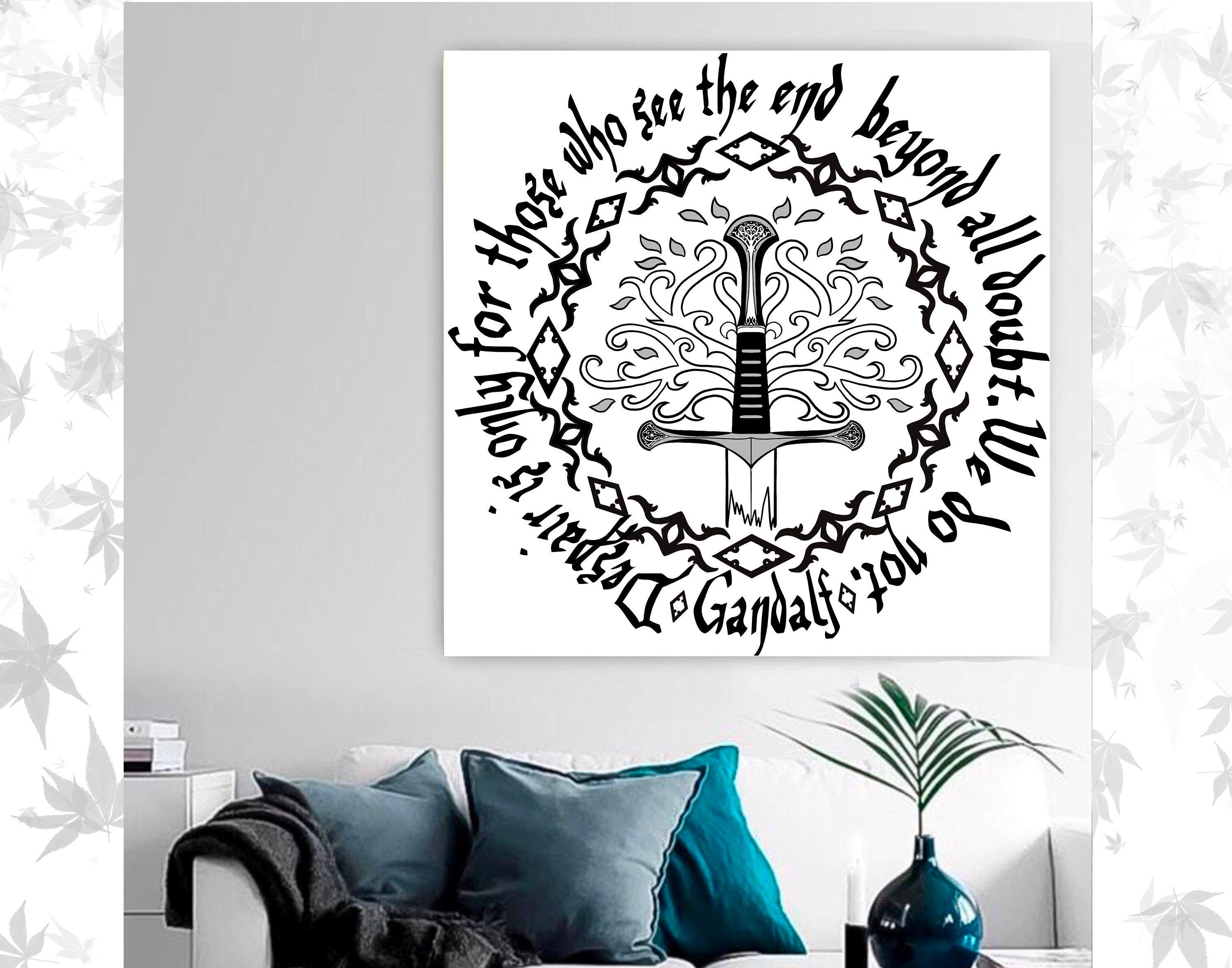 Lord Of The Rings Stencil