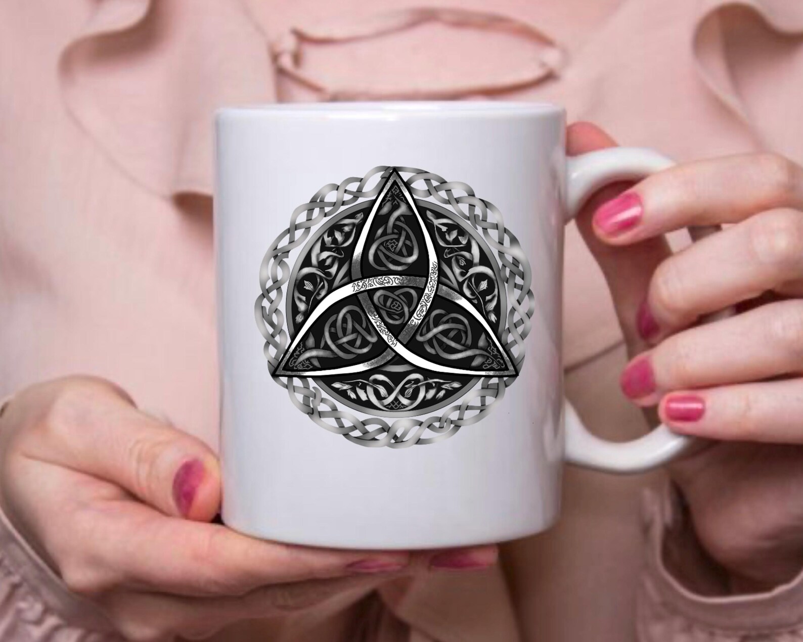 Celtic Knot Asgard Symbol | Runes, Triangle Amulet (digital Files) - Etsy