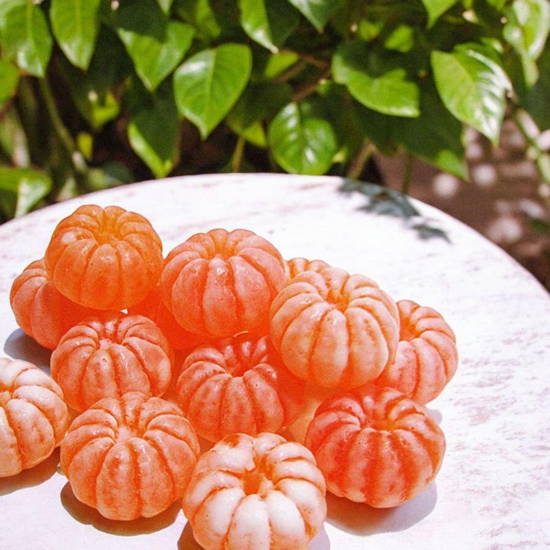 Tangerine Peeled Silicone Mold for Soap, Mold for Candle, Epoxy Resin ...