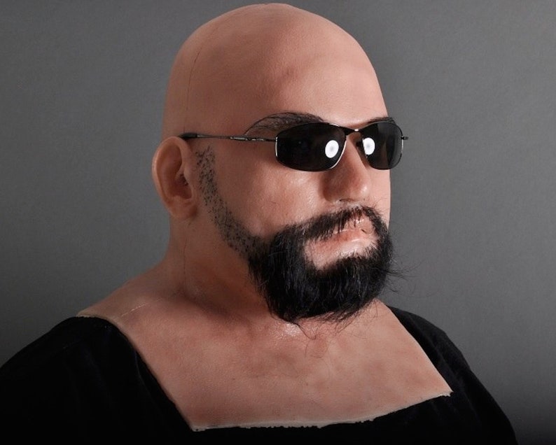 Realistic Silicone Disguise Mask the Hunter - Etsy