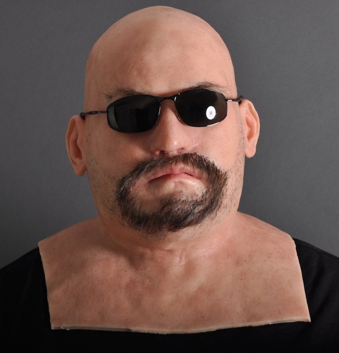 Realistic Silicone Disguise Mask, the Skinhead - Etsy