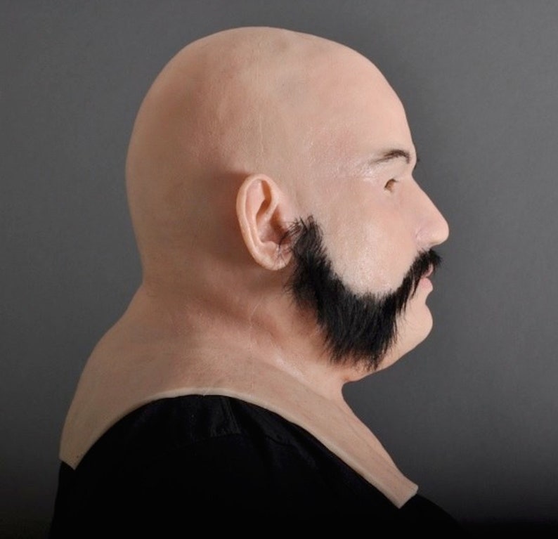 Realistic Silicone Disguise Mask, the Biker - Etsy