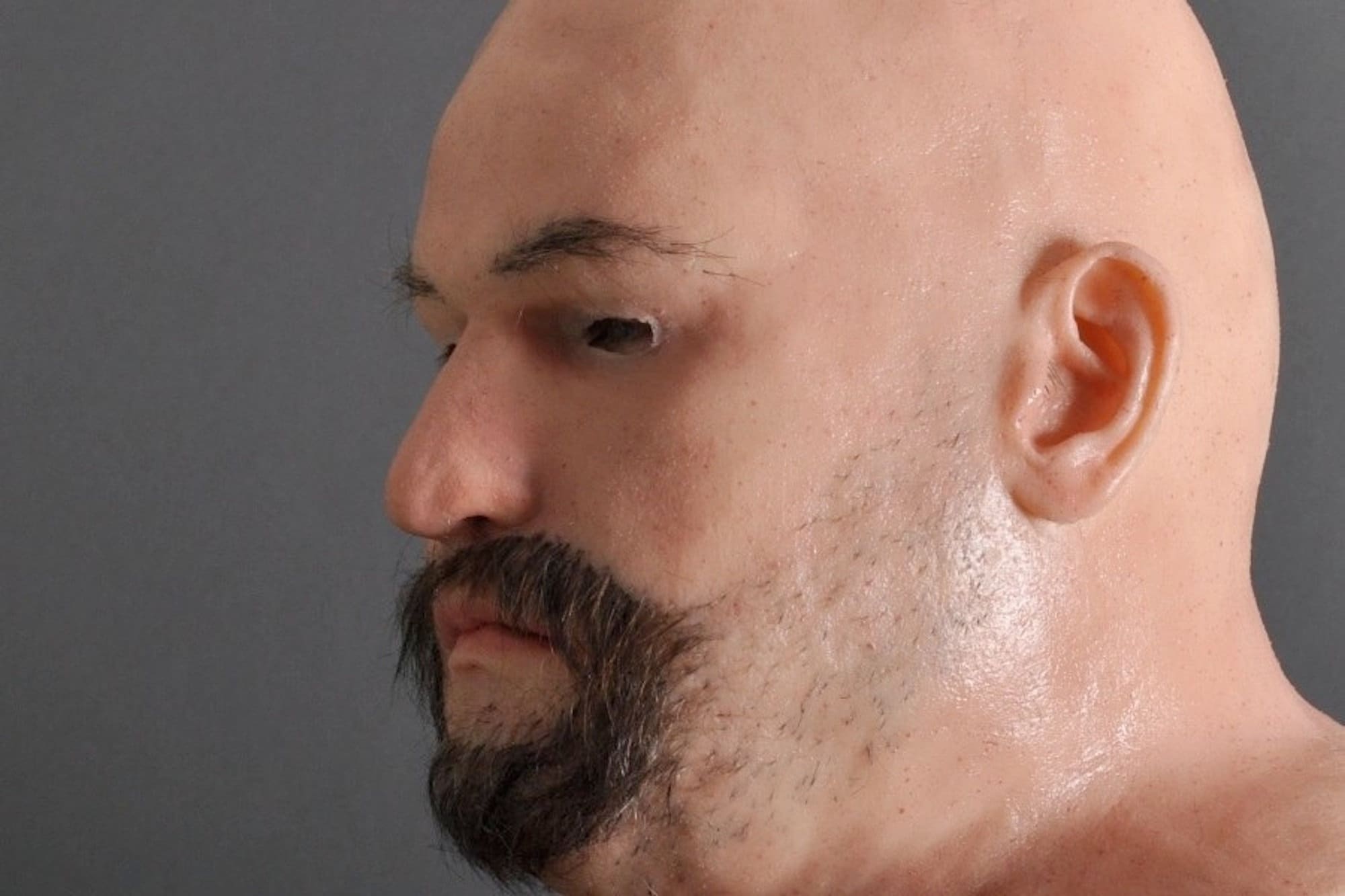 Realistic Silicone Disguise Mask, the Skinhead - Etsy