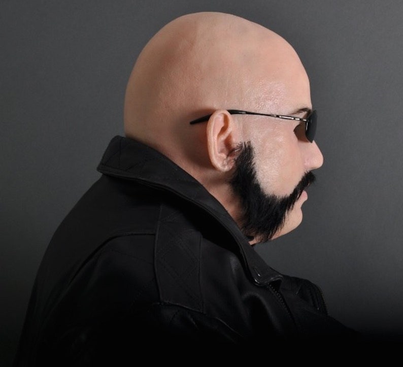 Realistic Silicone Disguise Mask, the Biker - Etsy