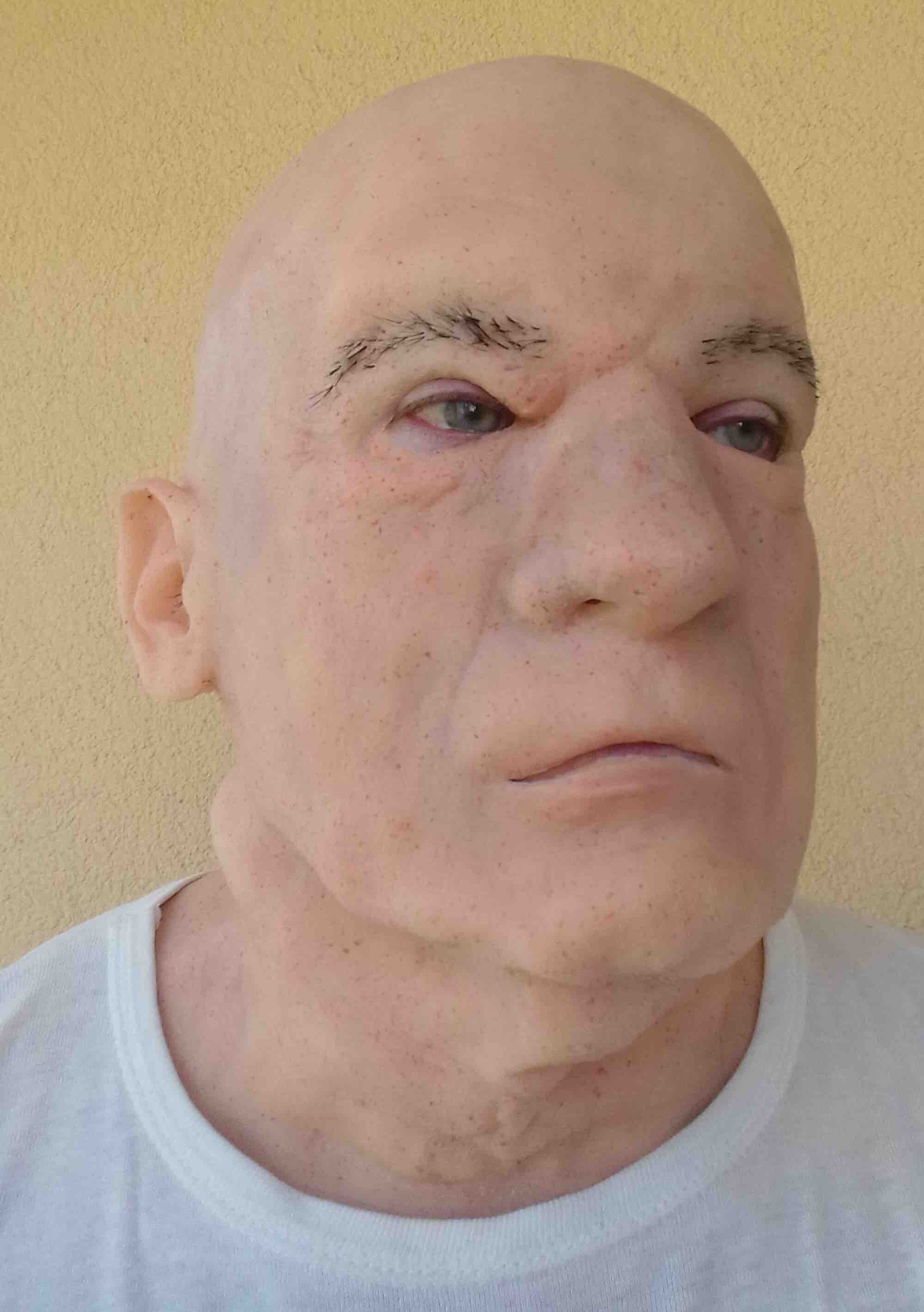 Realistic Silicone Disguise Mask, Bob - Etsy