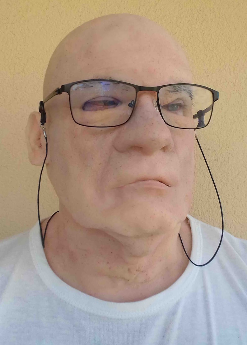 Realistic Silicone Disguise Mask, Bob - Etsy