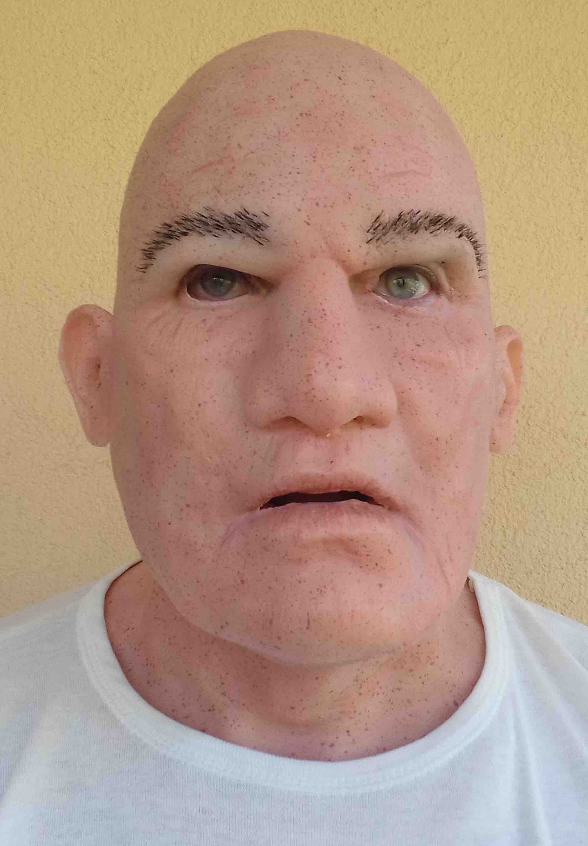Realistic Silicone Disguise Mask, Henry - Etsy