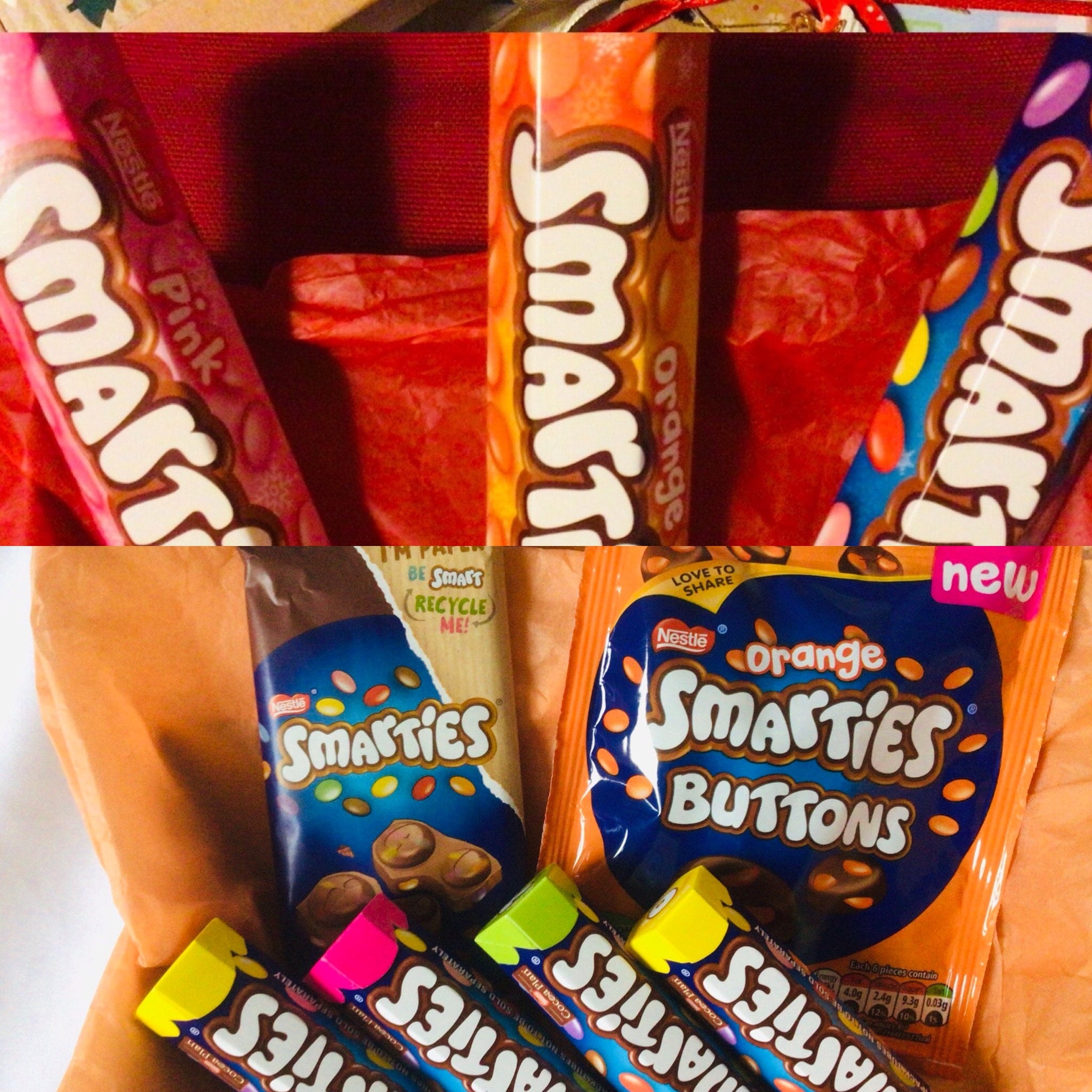 SMARTIES Chocolate Box Nestle Assorted Box of Smartie Treats | Etsy