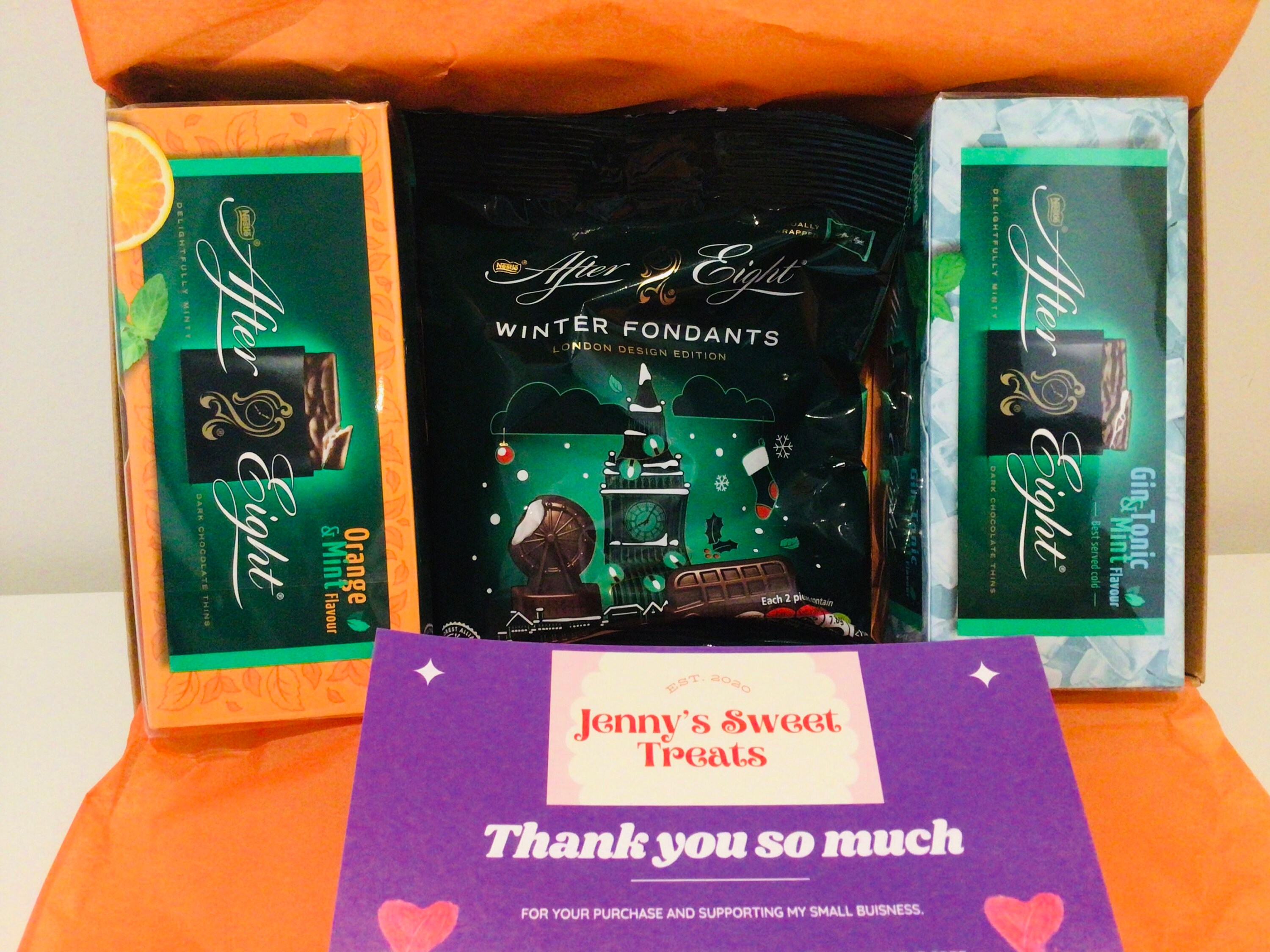 AFTER EIGHT CHOCOLATES Box Full of After Eights - Etsy UK