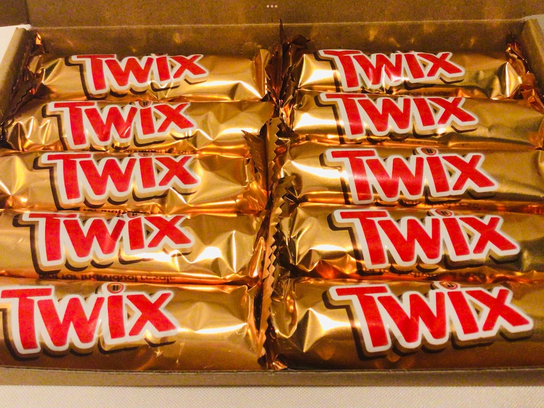 TWIX CHOCOLATE BARS Box Contains Various Twix Flavours, Originall ...