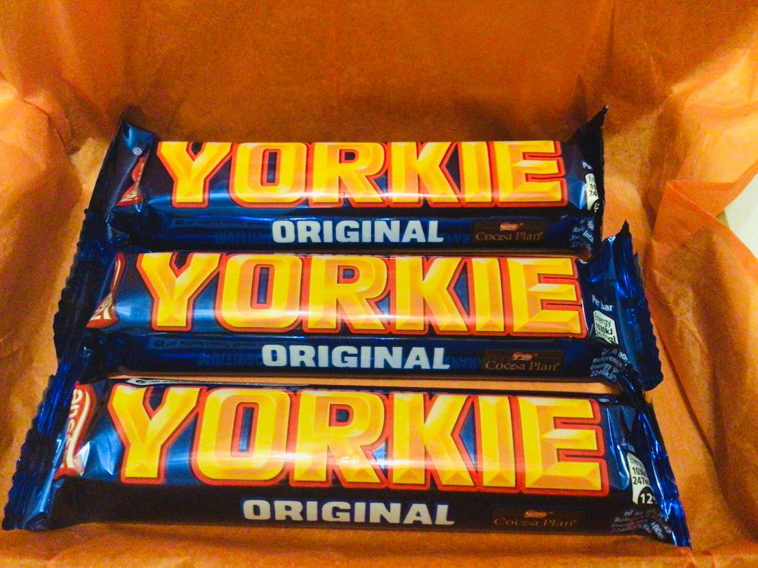 YORKIE CHOCOLATE BAR Gift Box Contains Original Biscuit & - Etsy UK