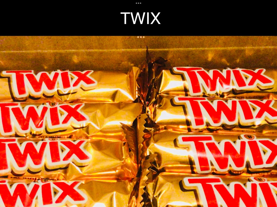 TWIX CHOCOLATE BARS Box Contains Various Twix Flavours, Original ...