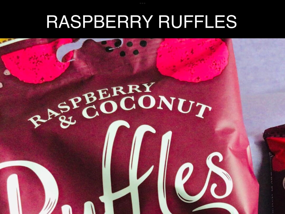 CHOCOLATE COCONUT RUFFLES Gift Box Contains Pouch and Individual ...