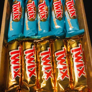 TWIX CHOCOLATE BARS Box Contains Various Twix Flavours, Originall ...